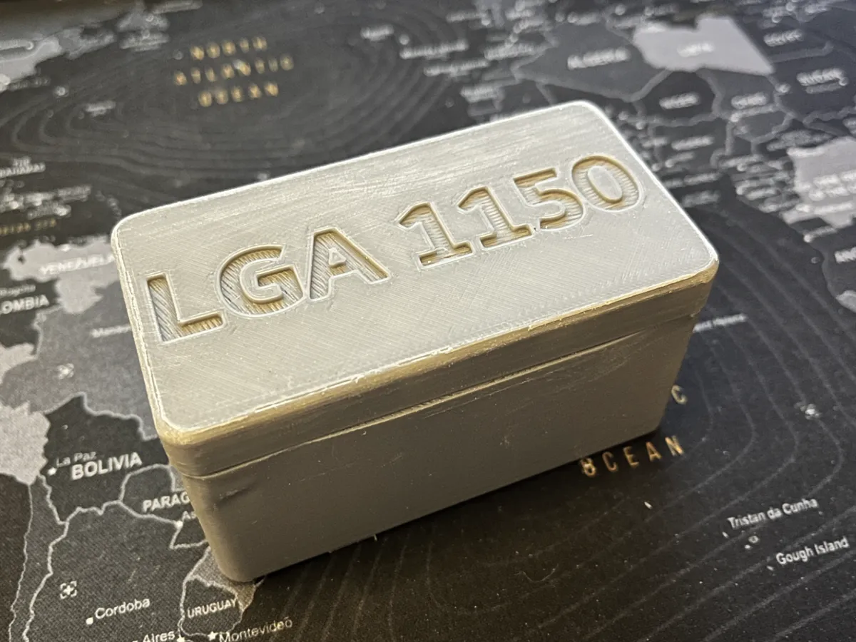 CPU 1150 Socket Storage Box - Free 3D Print Model - MakerWorld