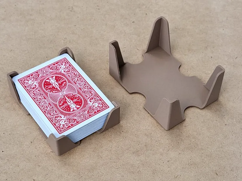 Playing Card Deck Holder by tui MakerWorld: Download Free 3D Models