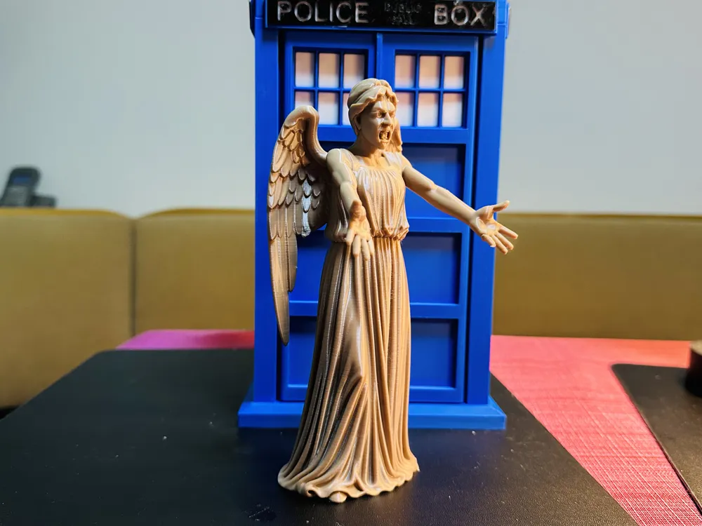Weeping Angel (Horror) Figure – 1:10 Scale by JAV-3D MakerWorld ...