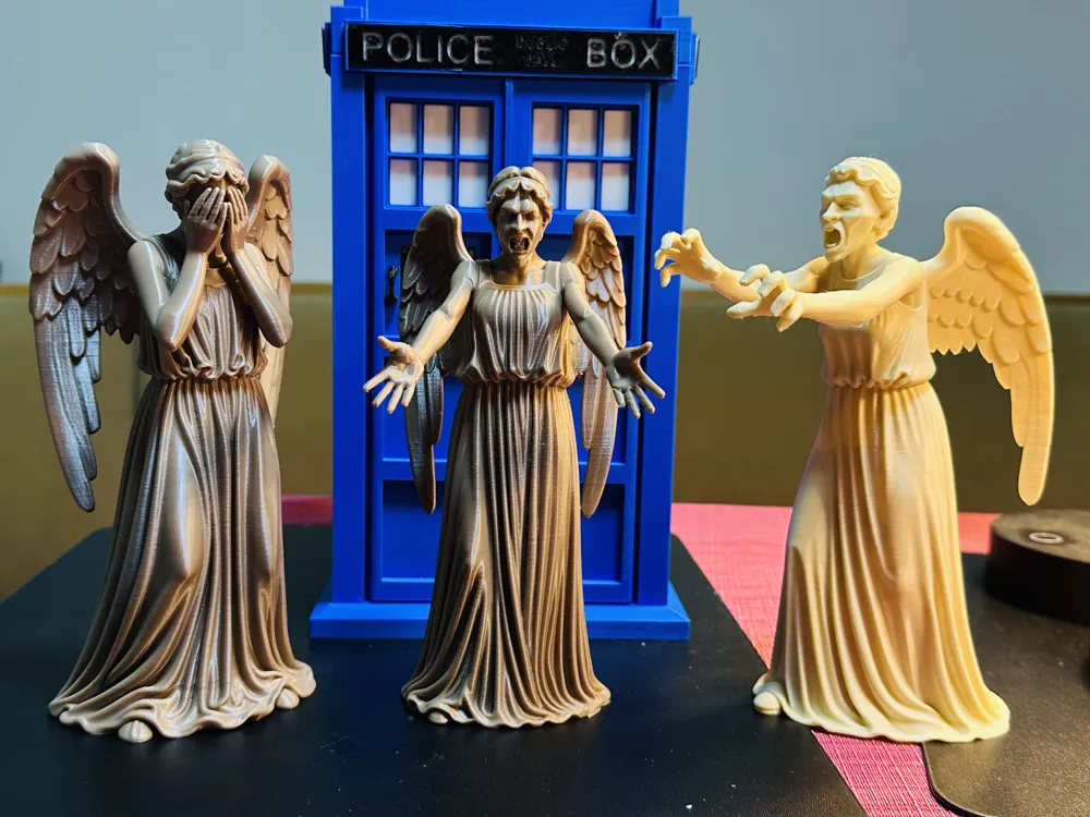 Weeping Angel (Horror) Figure – 1:10 Scale - Free 3D Print Model ...