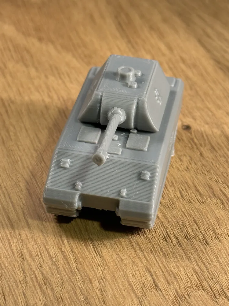 Mini tank - Panzerkampfwagen VIII Maus - Free 3D Print Model - MakerWorld