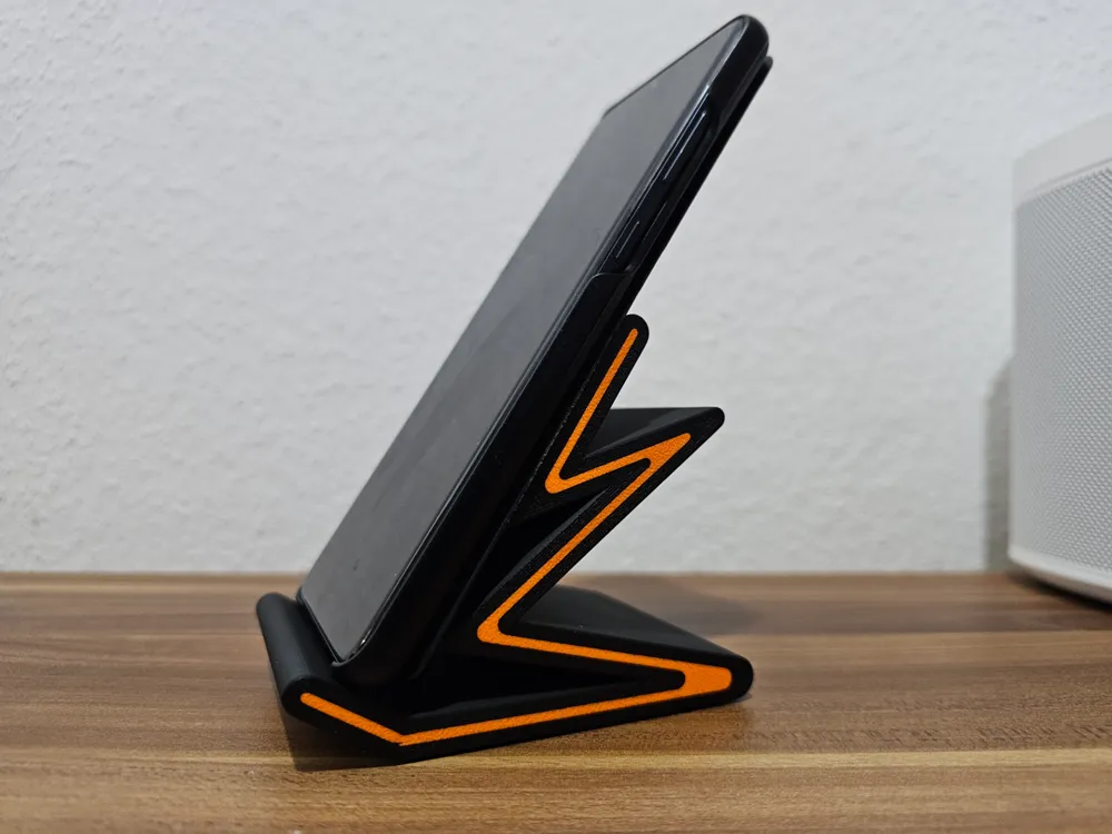Phone Stand "Flash" optical illusion by The Big Greek - MakerWorld