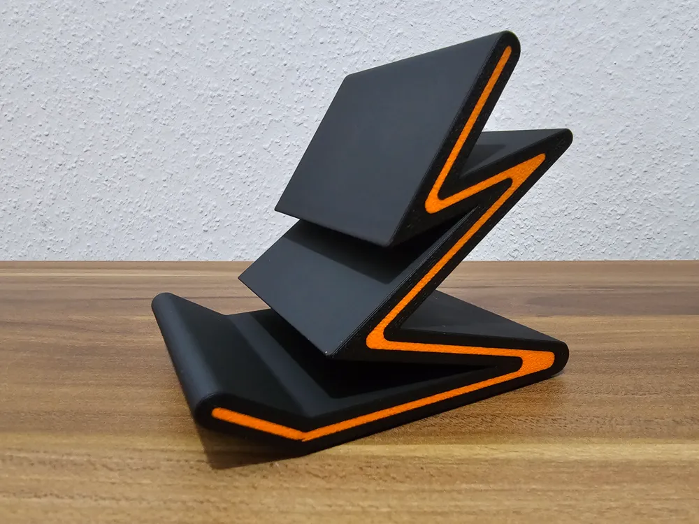 Phone Stand "Flash" optical illusion by The Big Greek - MakerWorld