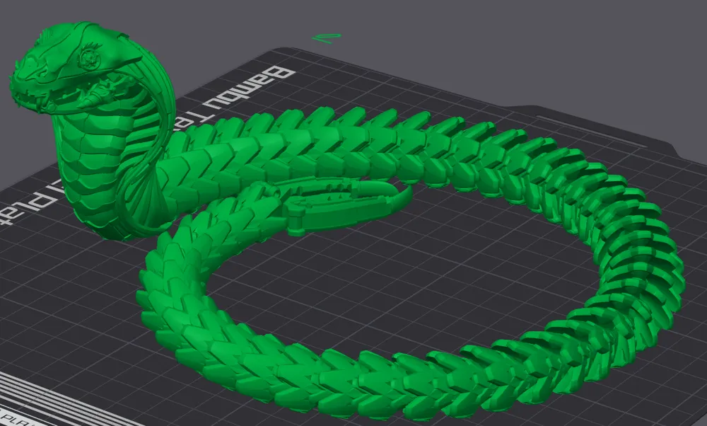 Articulated Cobra Snake Model by machineprinter - MakerWorld