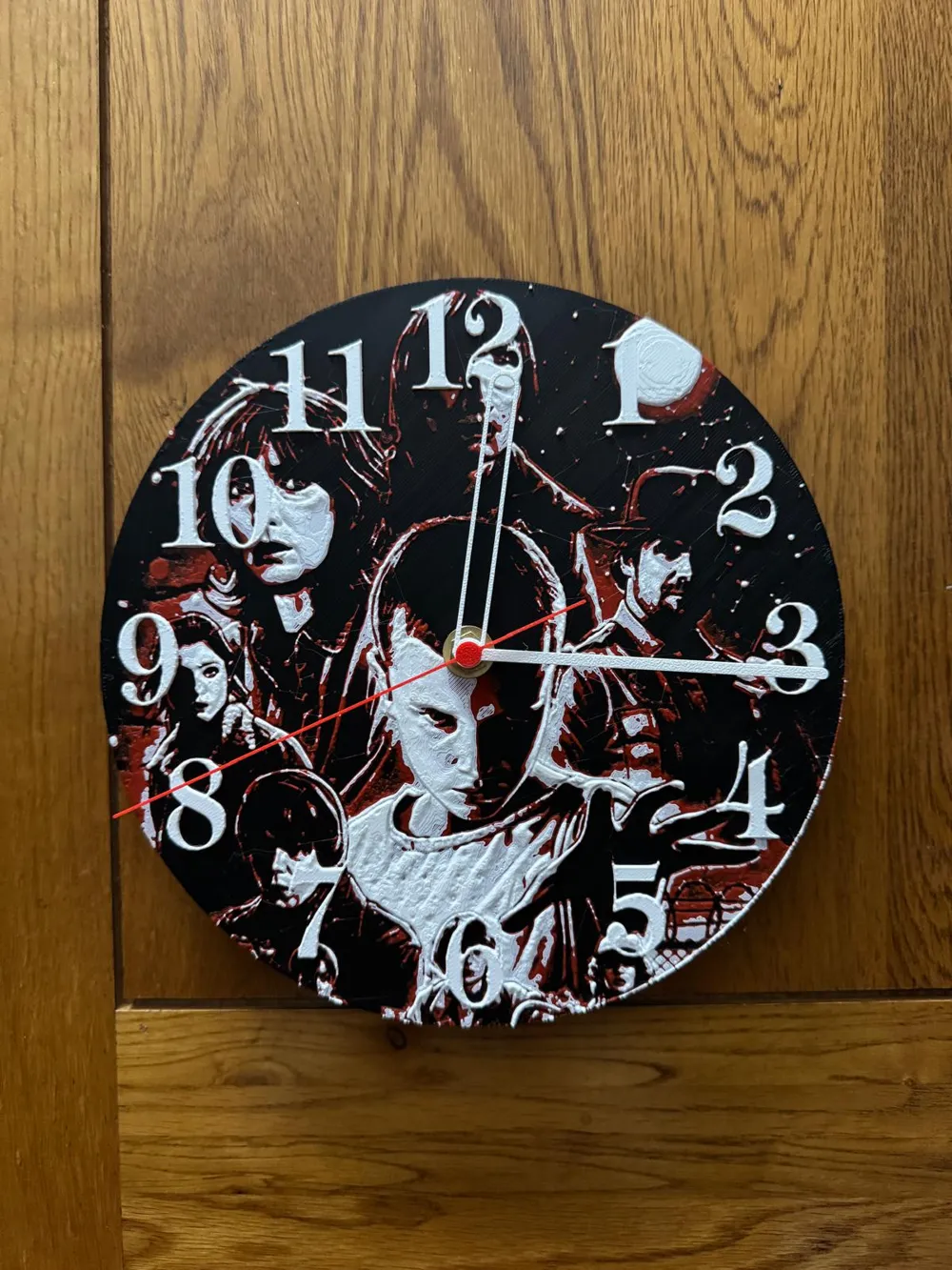 Stranger Things Inspired Wall Clock - Free 3D Print Model - MakerWorld