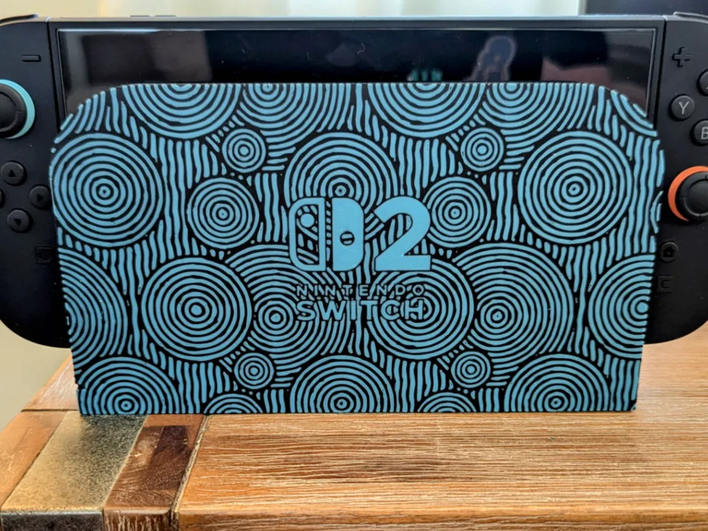 ゼルダの伝説ティアーズオブザキングダムSwitch 2ドックカバーフェイスプレート by stumpagness MakerWorld：無料 ...