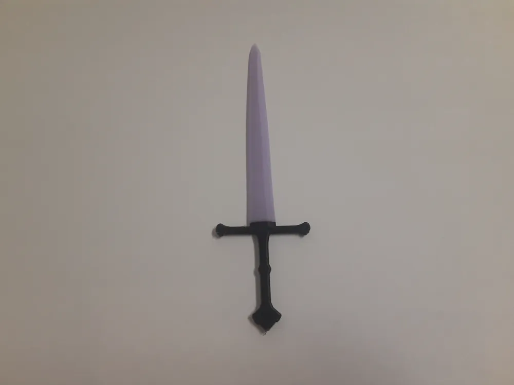 mini medieval sword by Chicken man MakerWorld: Download Free 3D Models