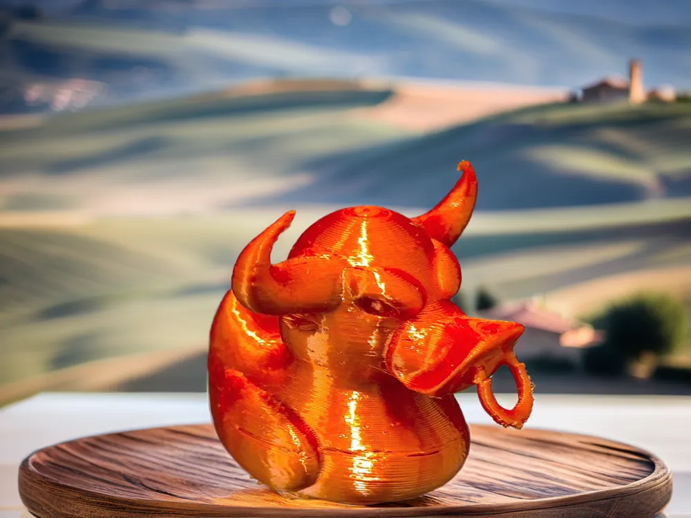 Angry Bull Duck by MakerAlchemy - MakerWorld