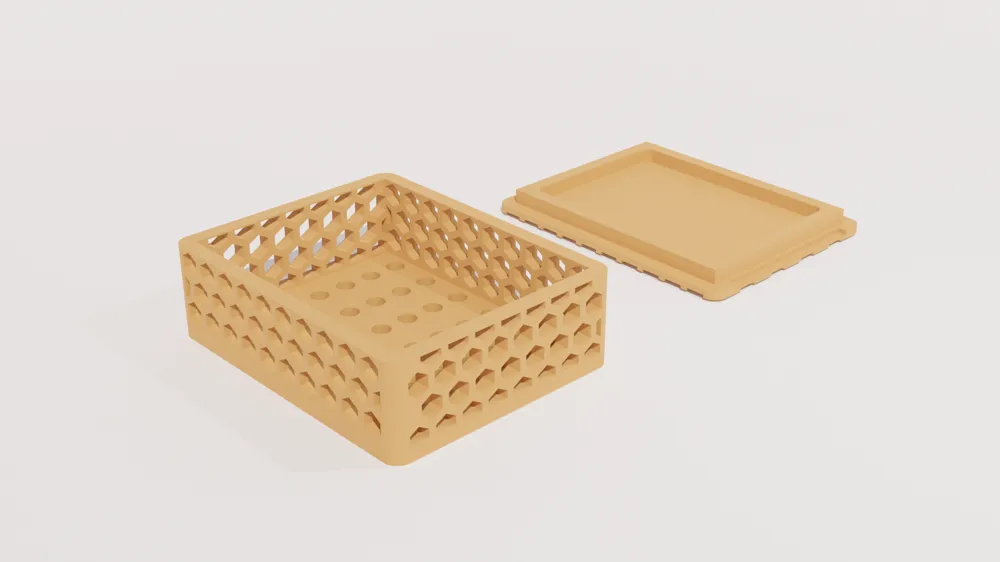 Honeycomb nozzle box by 3D4U MakerWorld: Download Free 3D Models