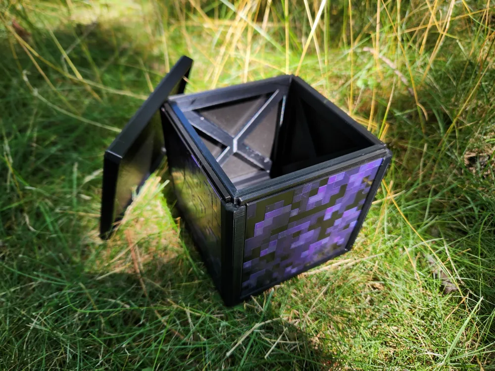 Minecraft Amethyst/Obsidian Panels (for Boxel) by Amethyst3D MakerWorld ...