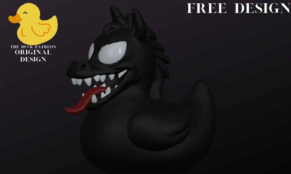 Venom Horse Rubber Duck by The Duck Patreon MakerWorld: Download Free ...