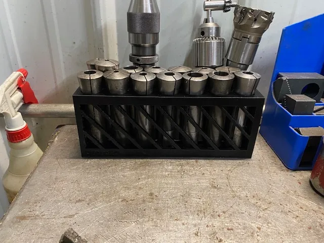 R8 collet holder by Unhinged 3D - MakerWorld