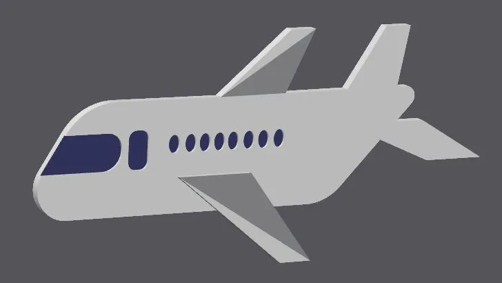 plane 2D wall art kid by nicotheredfish - MakerWorld