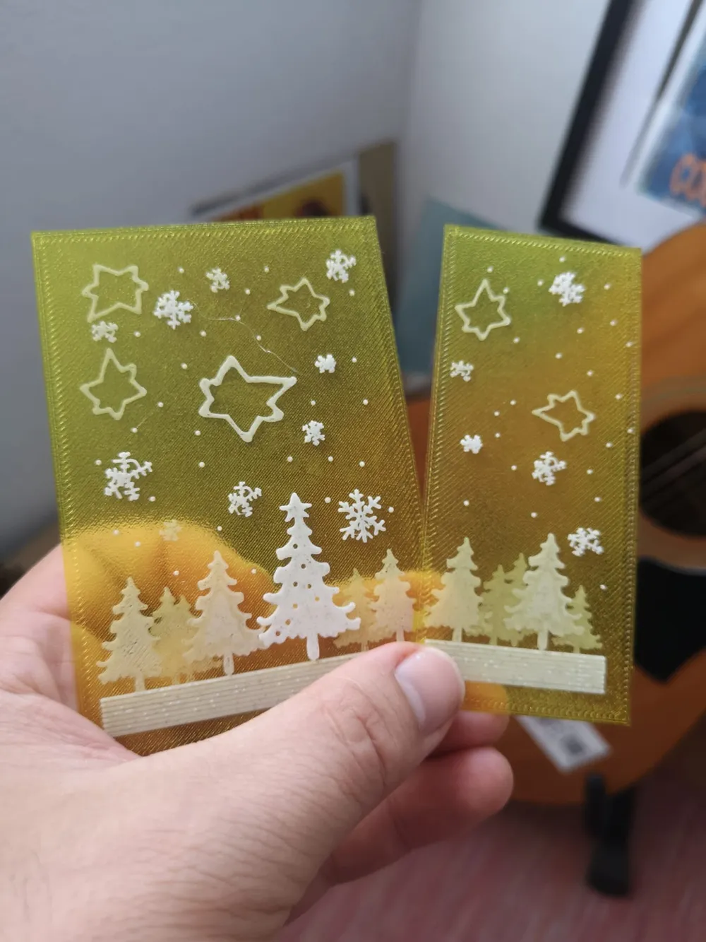 Flexible Christmas Poster - Free 3D Print Model - MakerWorld
