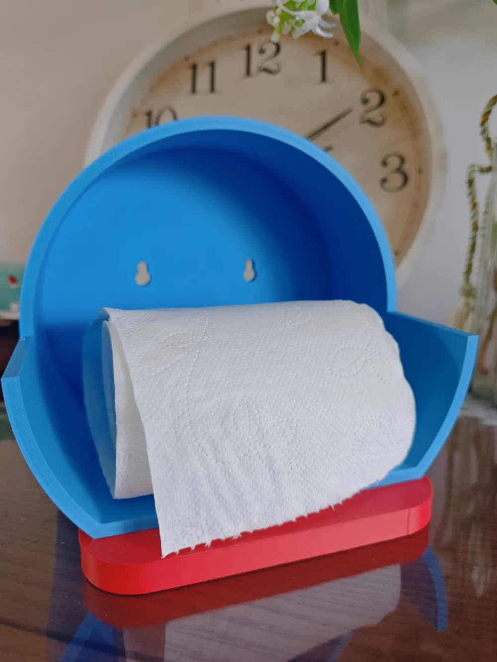 Doraemon Cartoon Tissue Box / Toilet Paper Holder, Wall-mountable ...