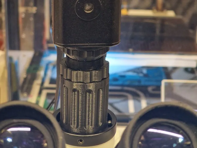 Trinocular microscope camera mount. - Free 3D Print Model - MakerWorld