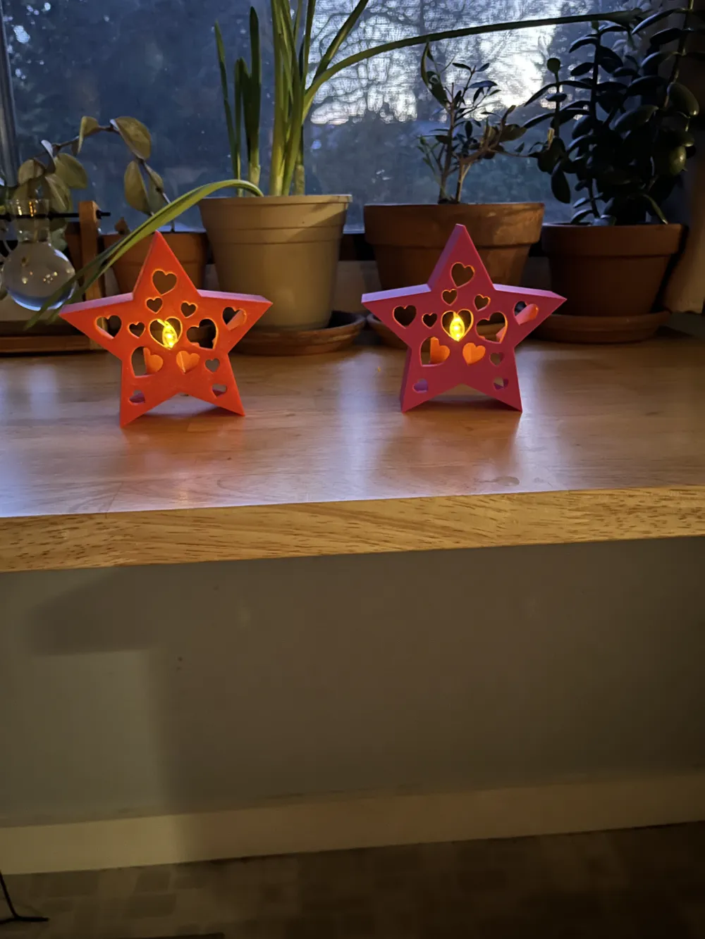 Valintine Tealight Star by WyldTractor MakerWorld: Download Free 3D Models