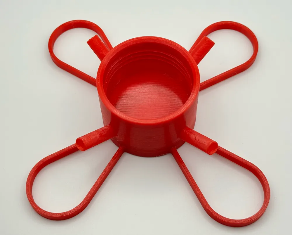 Humming Bird Feeder Bottom - Free 3D Print Model - MakerWorld