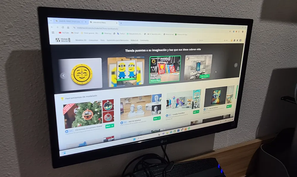 LG Monitor Wall Mount by GABRIEL PEREZ - MakerWorld