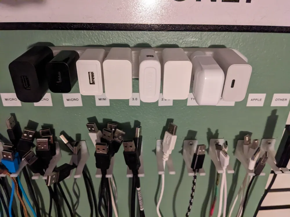 USB Adapter organizer by Alice_in_3D - MakerWorld