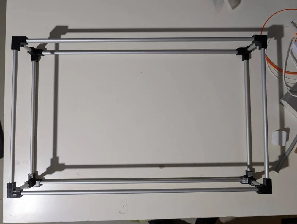 Filament stand for 8mm aluminum tube by Dragon3kMakerWorld: Download ...