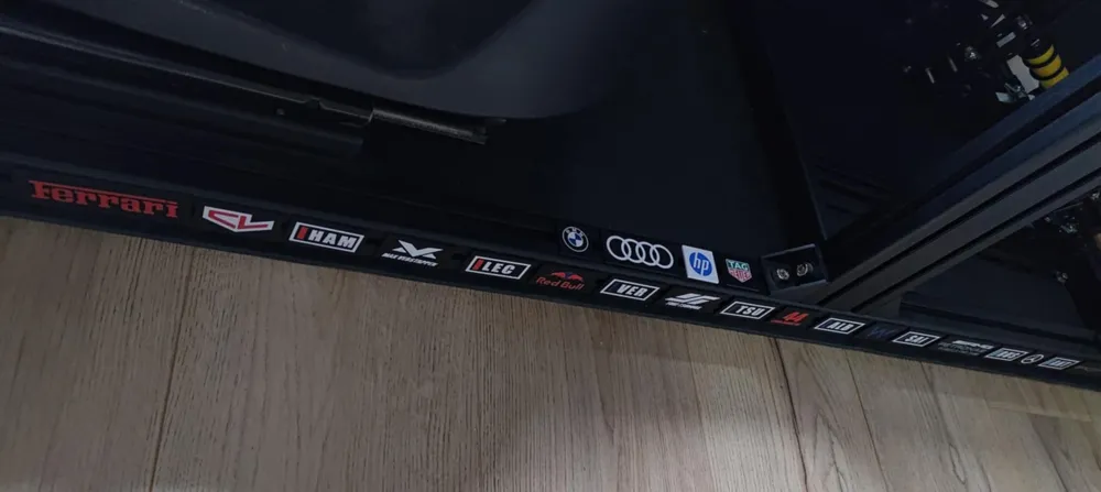 Simrig Sim Rig SimRacing Decoration Aluminum 4040 by Raff3D MakerWorld ...