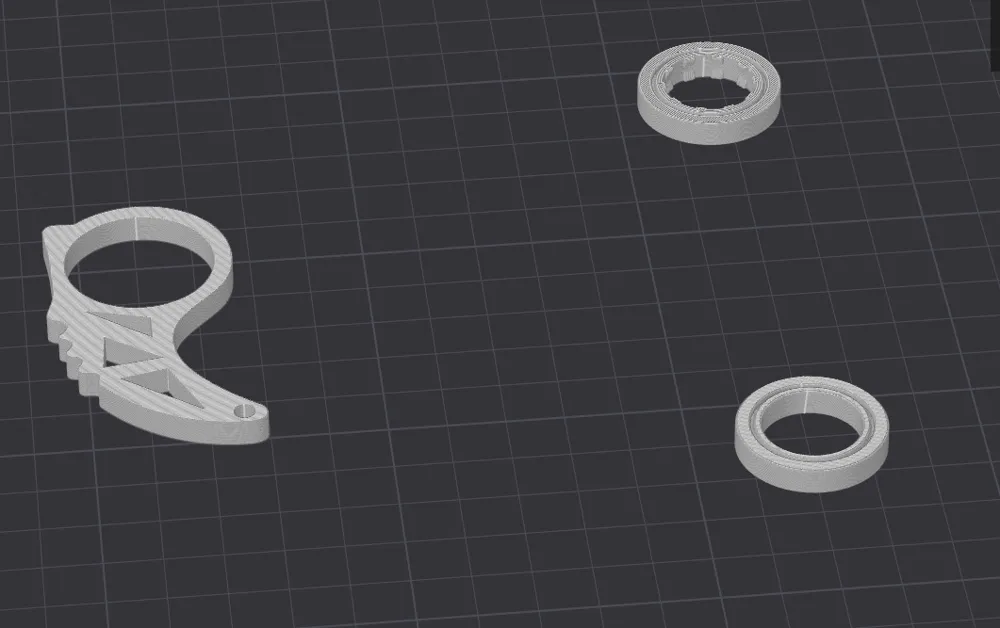 poki keyrambit + bearring - Free 3D Print Model - MakerWorld