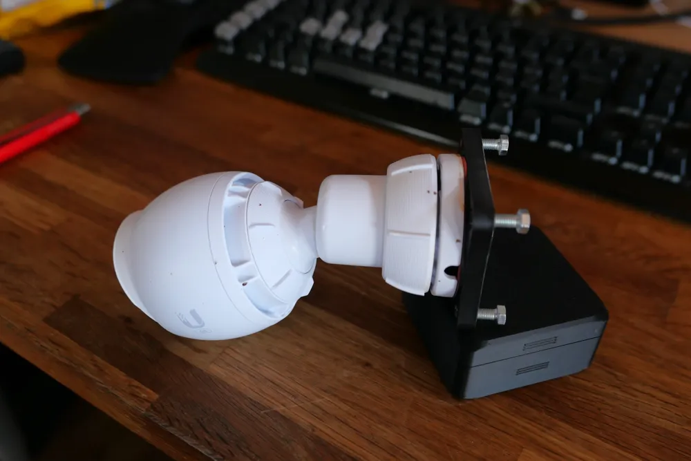 Unifi G5 Bullet Mount Plate / Adapter - Free 3D Print Model - MakerWorld