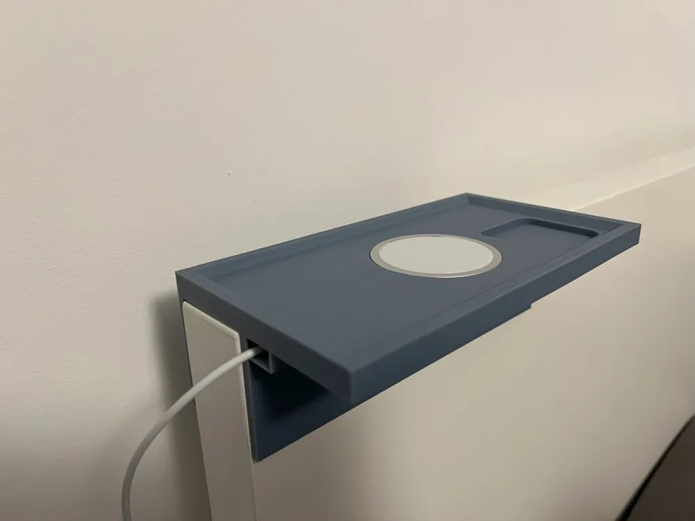IKEA MALM BED HEADBOARD SHELF UNIVERSAL FOR IPHONE PRO MAX WITH Apple ...