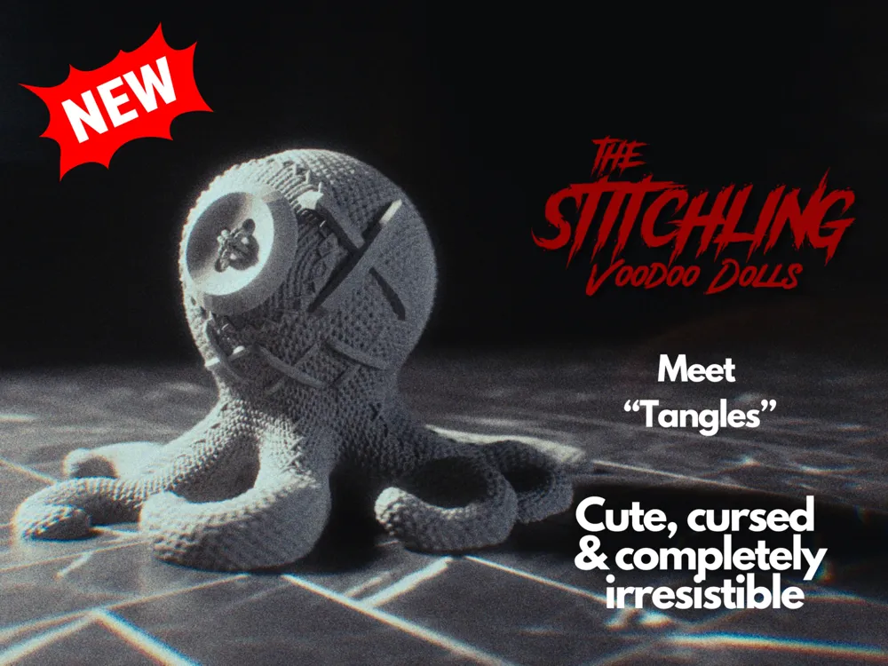The Stitchling Voodoo Dolls: Tangles by MakerManiac MakerWorld ...