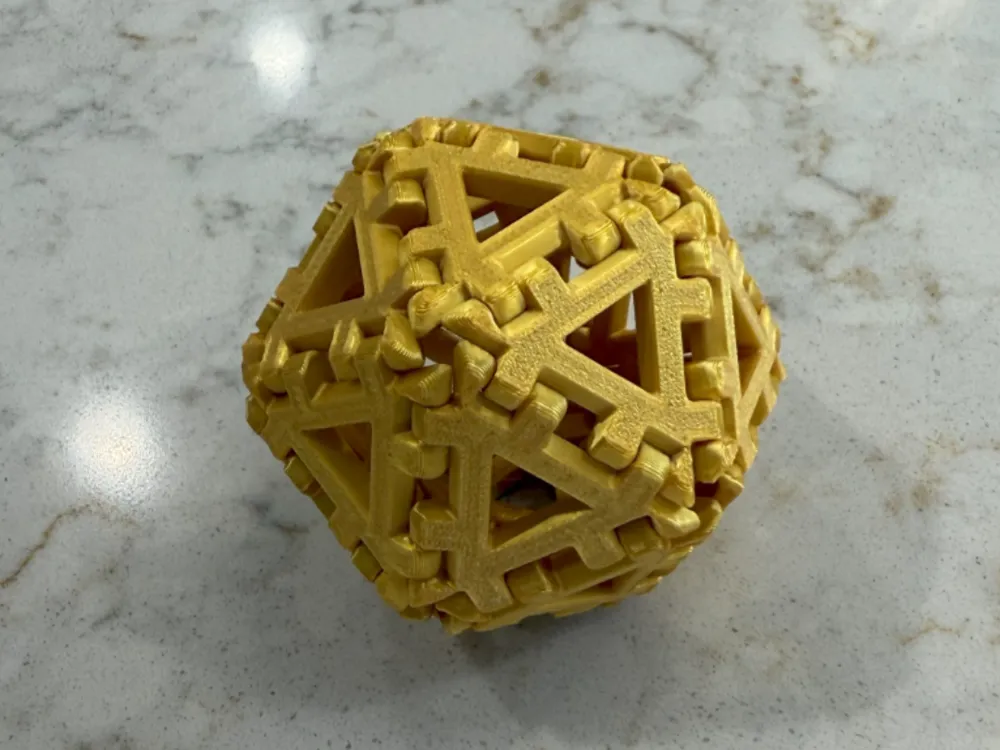 Geometric Building Set - Snap-Together Triangles by Yoans - MakerWorld