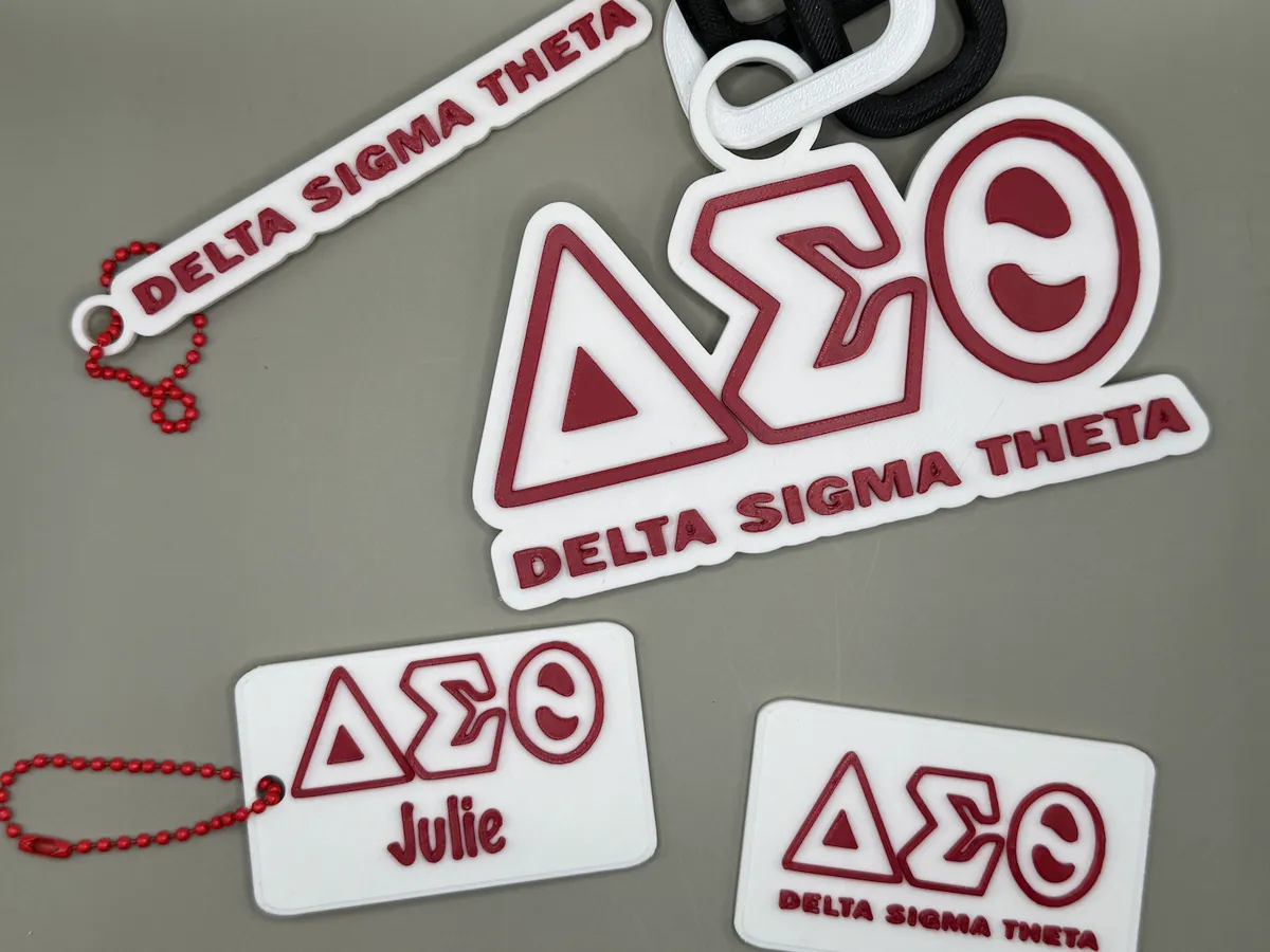 Delta Sigma Theta Merchandise – Kostenloses 3D-Druckmodell – MakerWorld