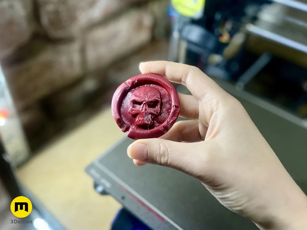 Space marine Purity Seal badge magnet - Free 3D Print Model - MakerWorld