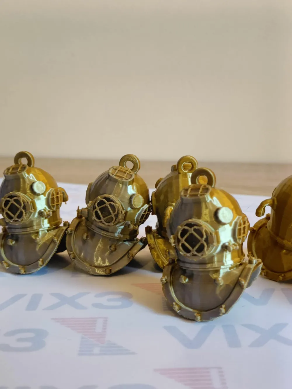 Diving Helmet Model and Keychain Remixed by HristoP MakerWorld ...