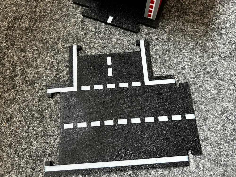 Simple intersection for Hot Wheels by bigzahry MakerWorld: Download ...