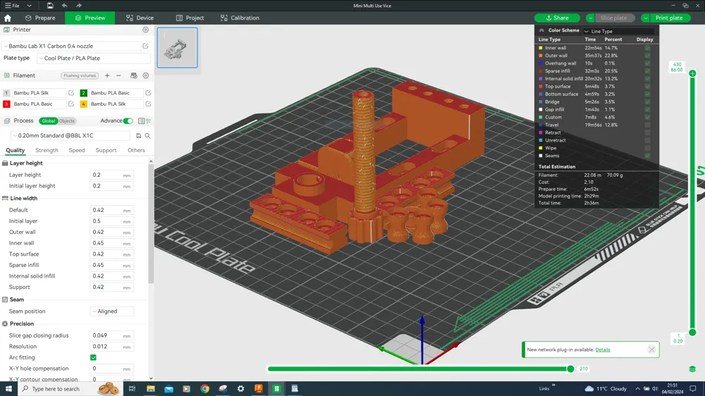 Mini Multi use Vice by kevr102 - MakerWorld