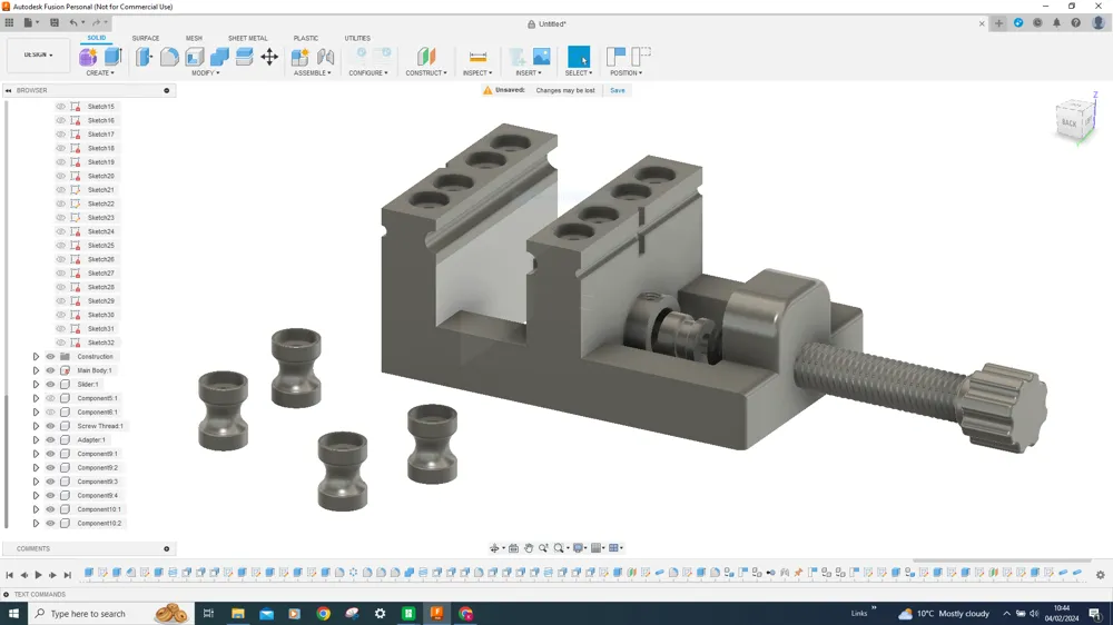 Mini Multi use Vice by kevr102 - MakerWorld