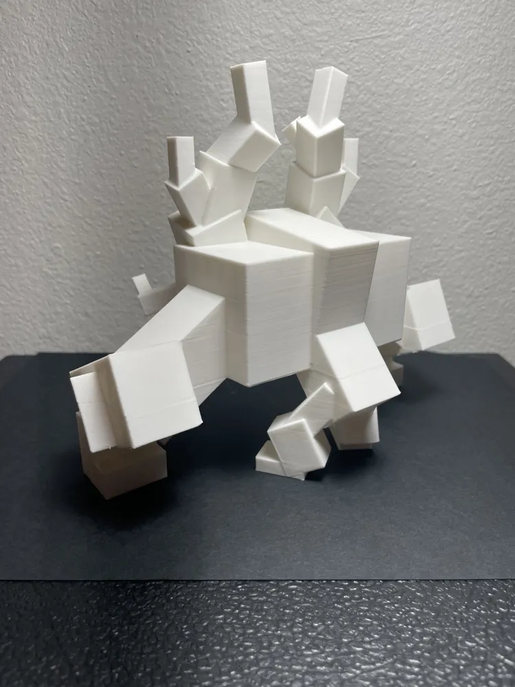 Minecraft frostmaw from Mowzie's mobs add on - Free 3D Print Model ...