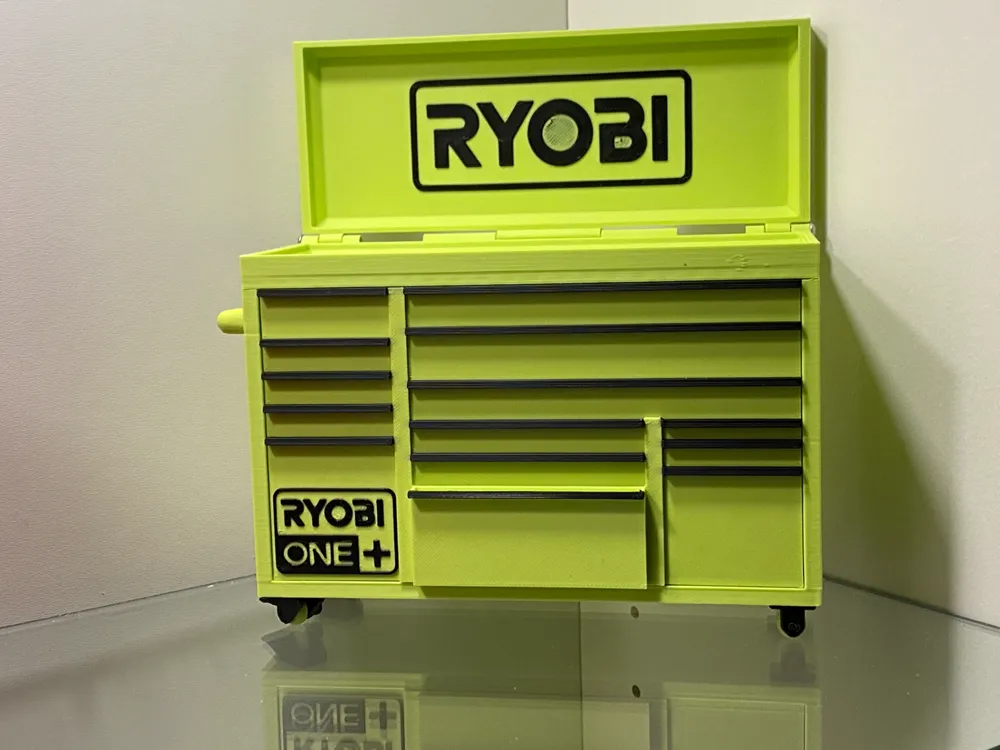 Ryobi Power Tool Box chest Wagon desktop display Remixed by Mrtk1970 ...
