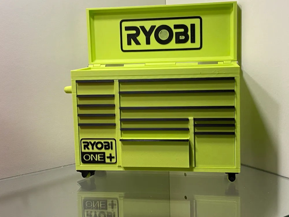 Ryobi Power Tool Box chest Wagon desktop display Remixed by Mrtk1970 ...