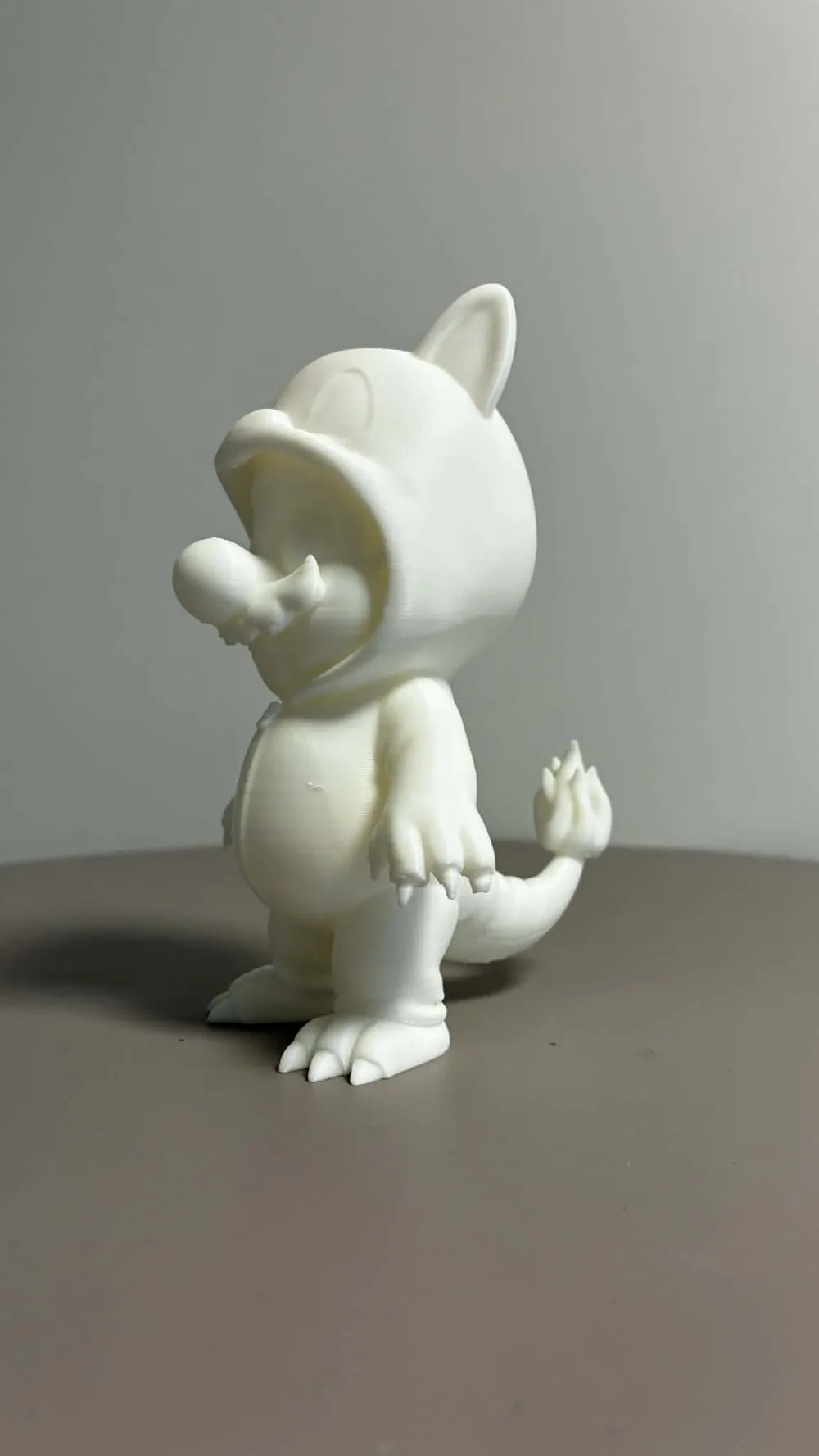 Super Mario in Charmander costume - Free 3D Print Model - MakerWorld