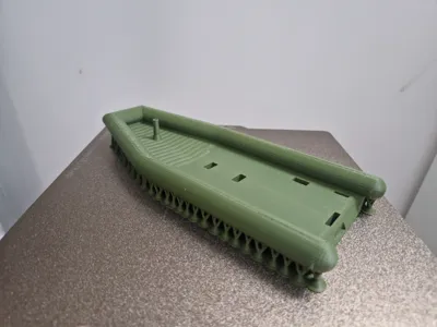 Military Inflatable boat for Kit 010 Wind-up Motor by 3D_WorldDesign ...