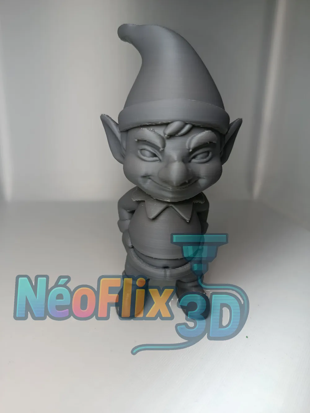 Naughty Winter Elf with Bare Butt by Neoflix3d MakerWorld: Download ...