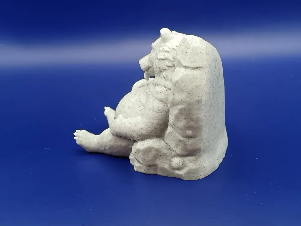 Sleeping Bear Miniature - Free 3D Print Model - MakerWorld