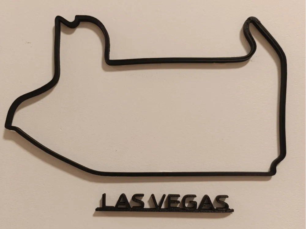 Circuit F1 Las Vegas - Free 3D Print Model - MakerWorld