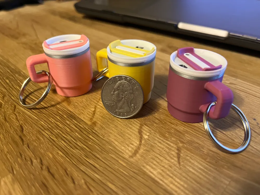 MiniMug Keychain - Basic / Strawless by TURN-IT-3D LLC MakerWorld ...