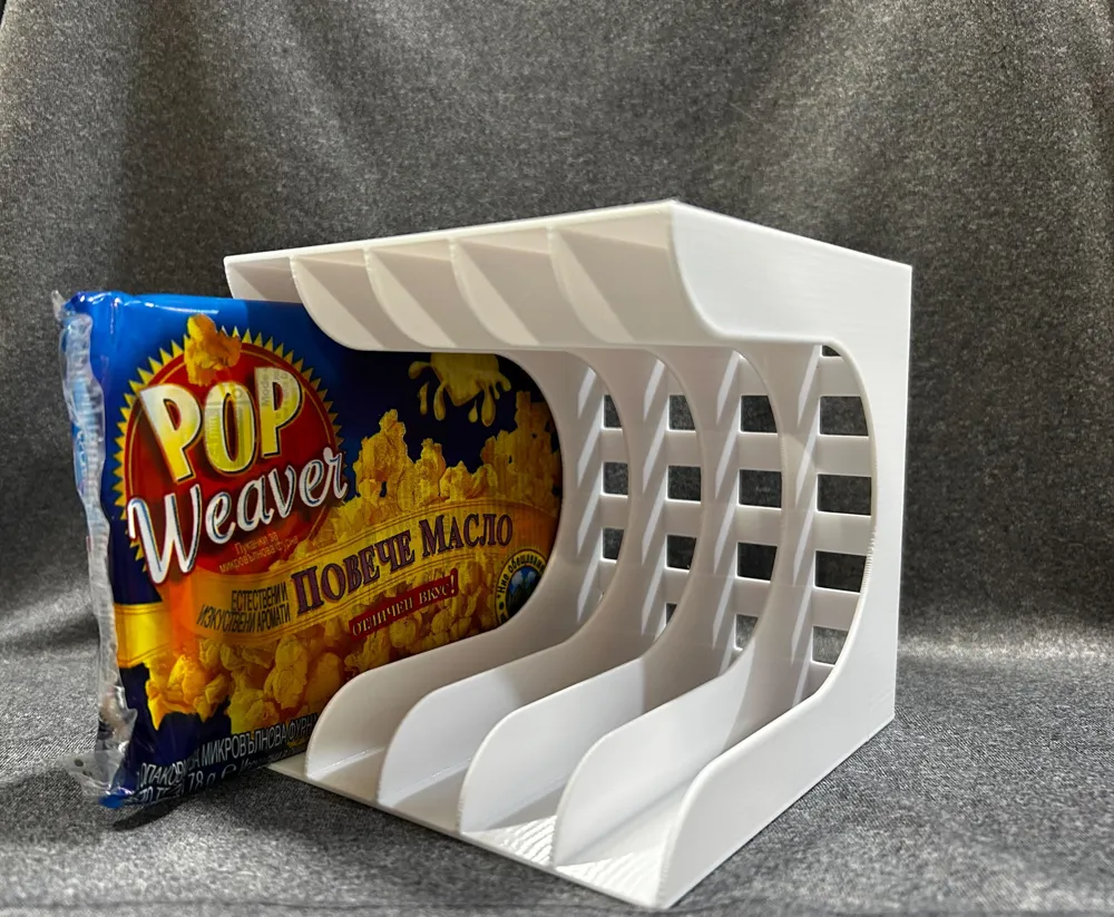 Mikrowellen-Popcornbeutelhalter (5er-Pack – Kostenloses 3D-Druckmodell ...