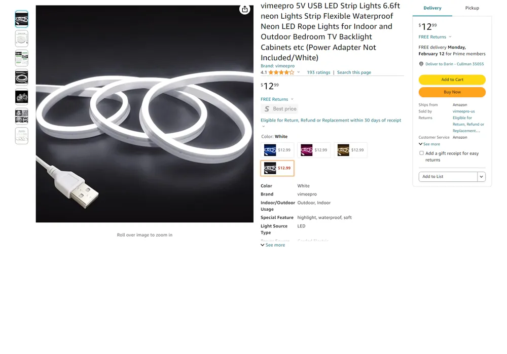 Bambu P1S/X1 Simple LED Riser by smittyrnMakerWorld: Download Free 3D ...