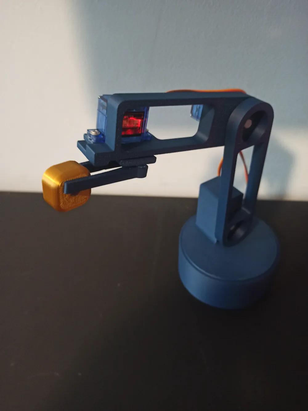 Robotic Arm 3 Axis Connected by Nitros MakerWorld: Download Free 3D Models
