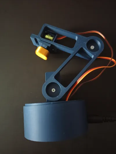 Robotic Arm 3 Axis Connected by Nitros MakerWorld: Download Free 3D Models